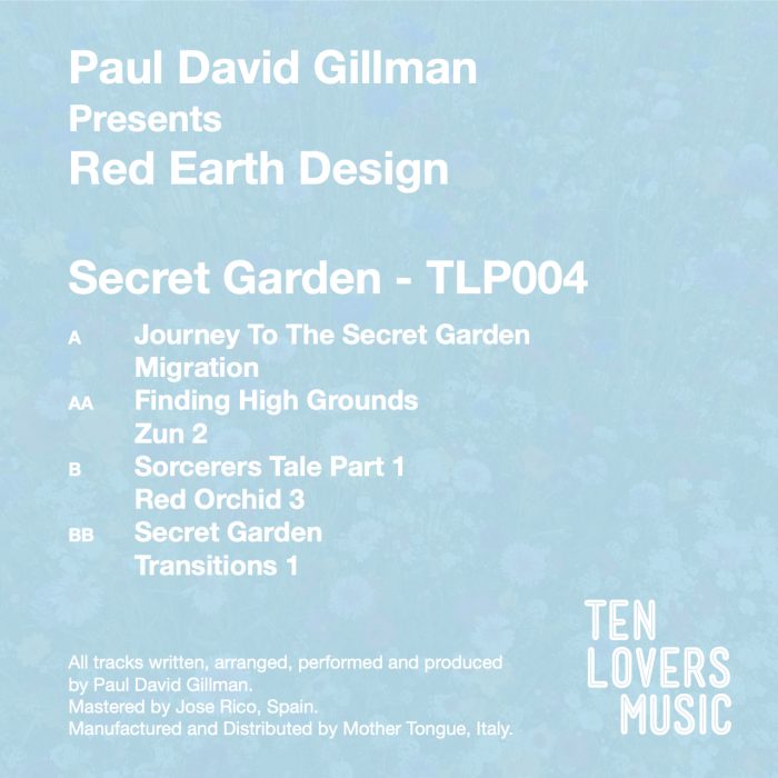 Paul David Gillman | SECRET GARDEN (Secret Edition, 2x12" Vinyl)