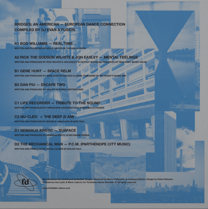 V.A.. - Bridges: An American - European Dance Connection